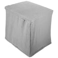 GETAJGHSD Grey Elastic Square Stool Cover Protective Seat Replacement ...