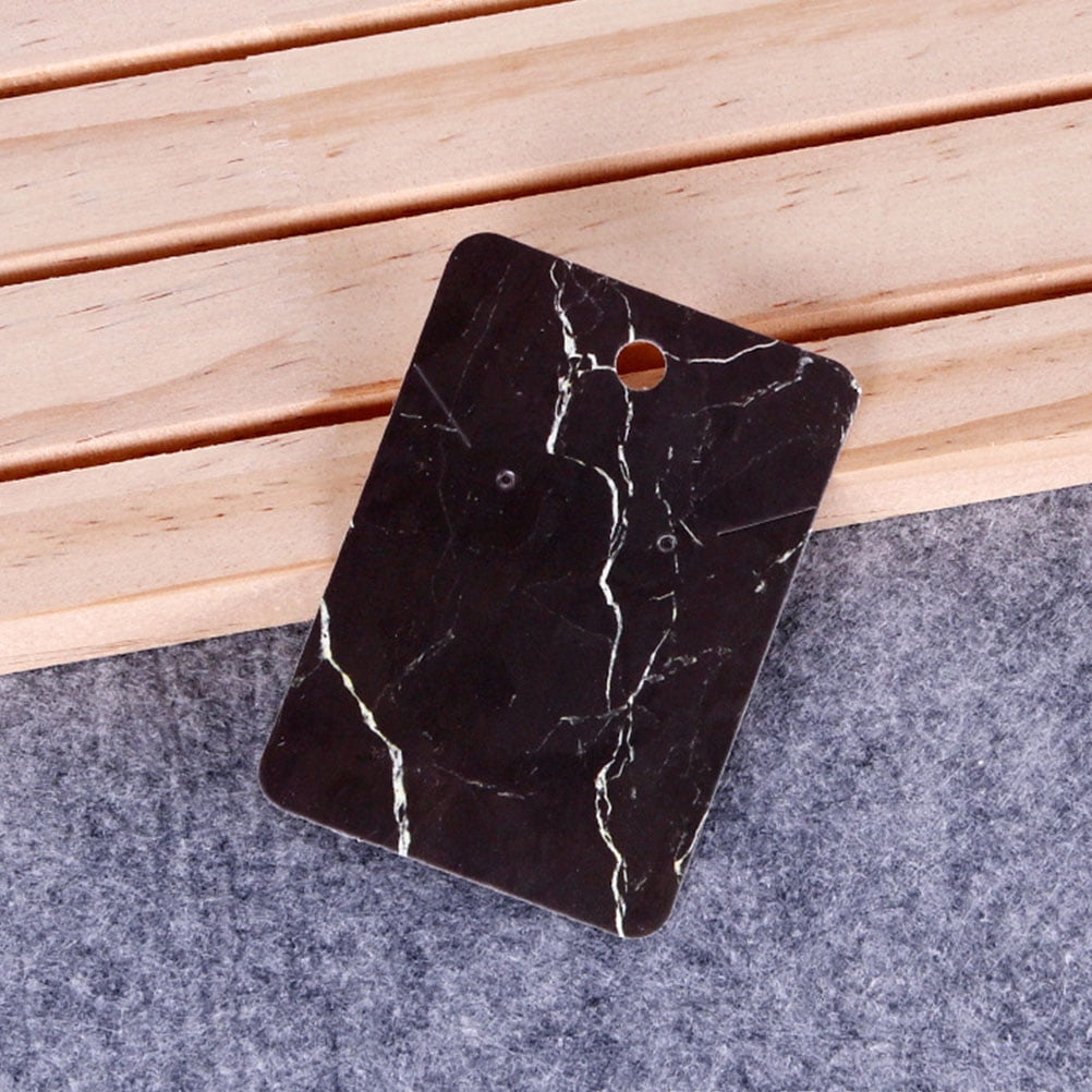 GETAJGHSD Jewelry Paper Card Set Assorted Color Rectangle Shape Safe ...