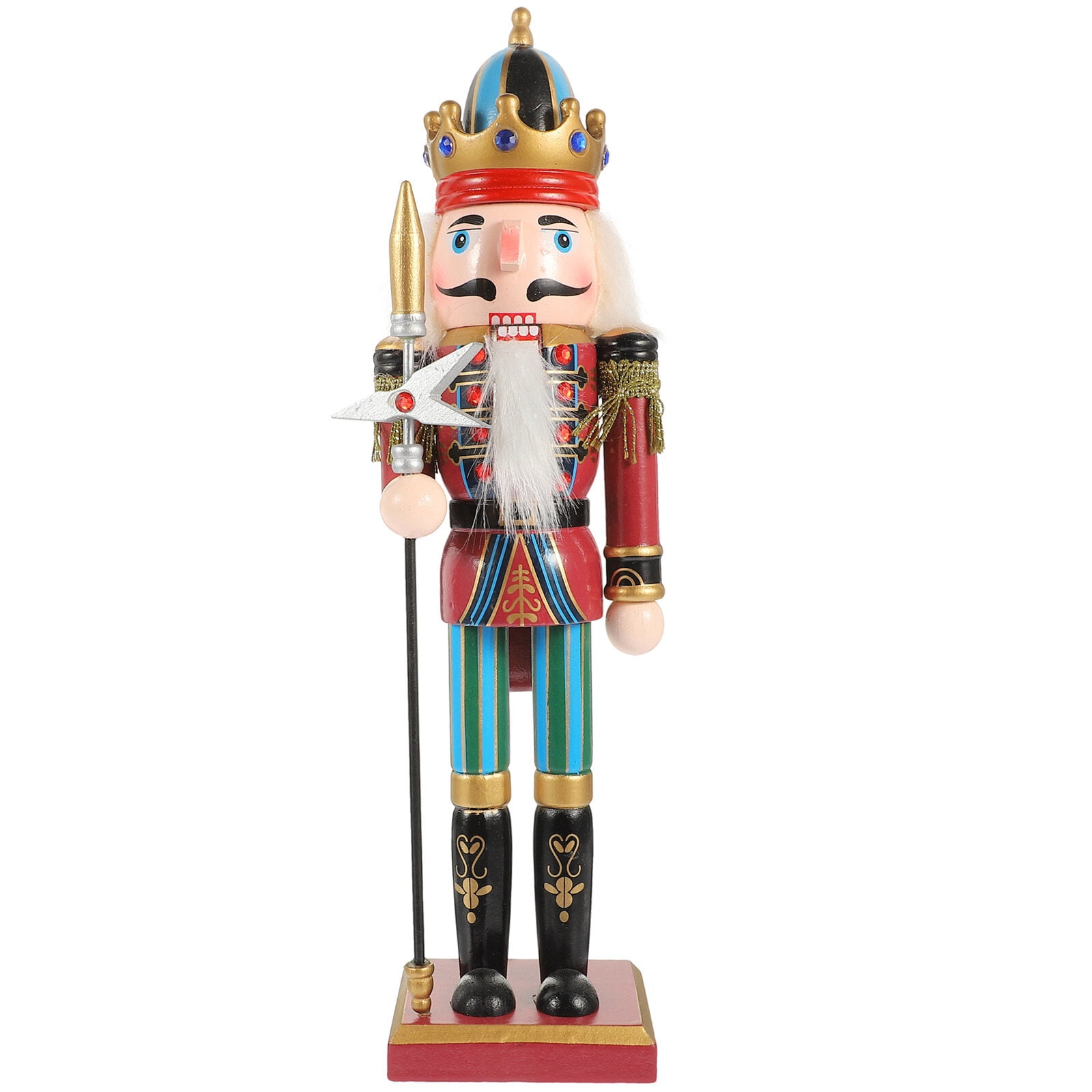 GETAJGHSD Nutcracker Figures Christmas 1Set Hand-Painted Wooden And ...