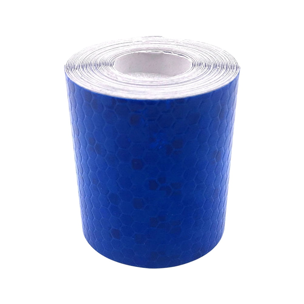 GETAJGHSD Reflective Tape Blue Reflective PVC for Nighttime Use Home ...