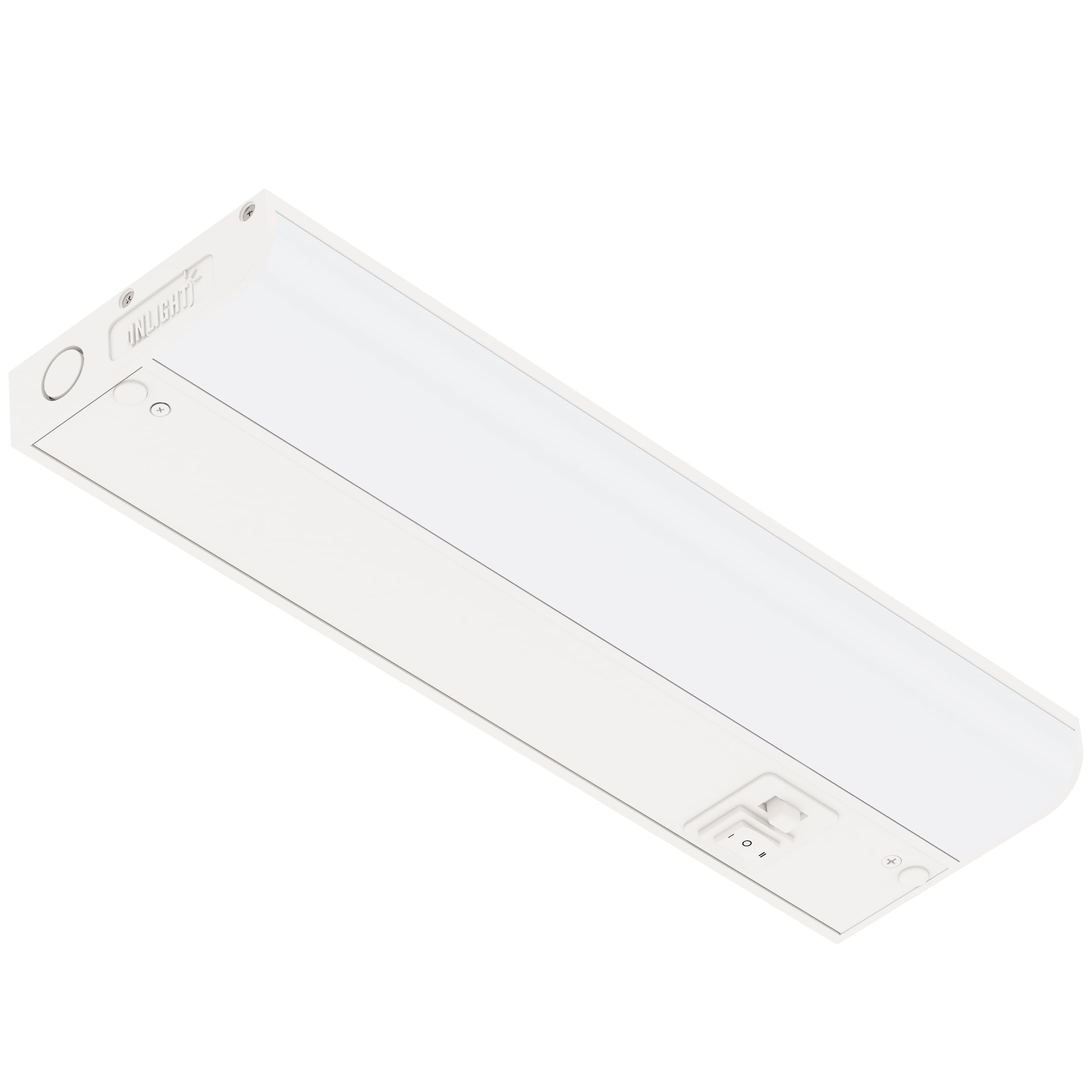 Inlight 12-inch Hardwired Only 3 Color LED Under Cabinet Lighting ...