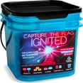 GetMovin' Sports Capture The Flag Ignited Kit, Glow-in-The-Dark LED ...