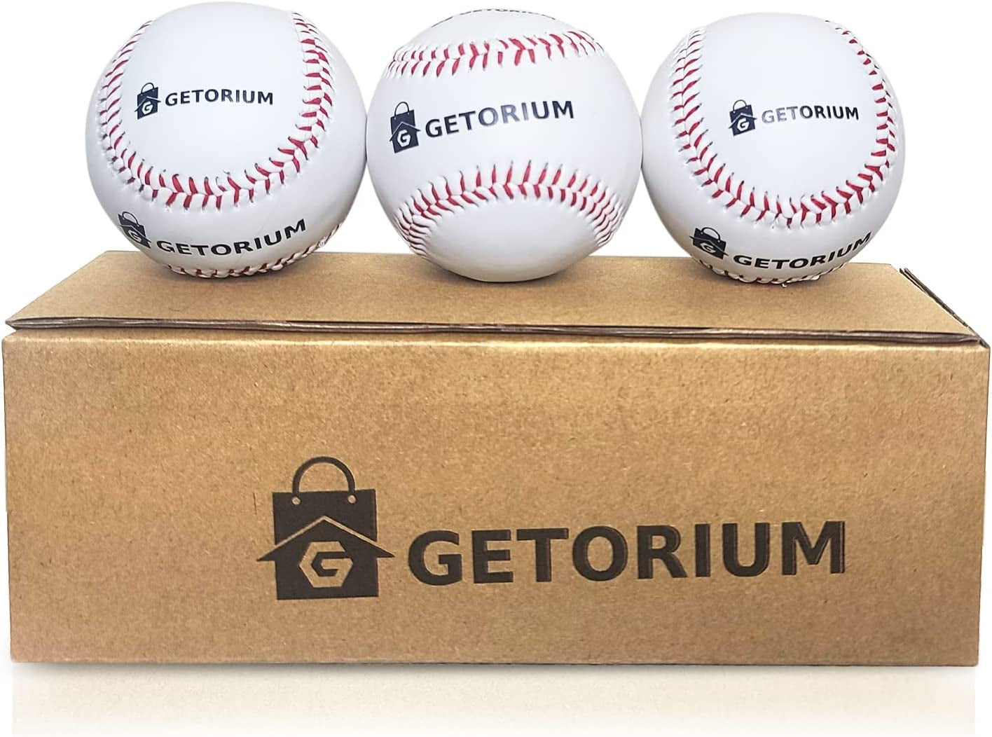 GETORIUM Baseballs Practice Baseballs| Soft 9 inch Practice Training ...