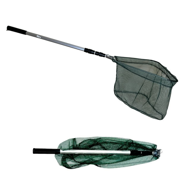 GETORIUM Fishing Net Fish Landing Net, Foldable Collapsible Telescopic ...