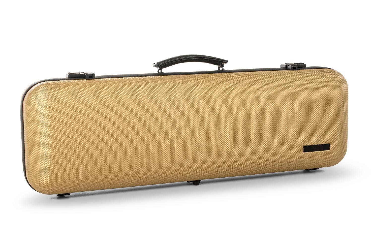 GEWA Air Avantgarde Violin Case 4/4 Oblong Gold/Black with Subway ...
