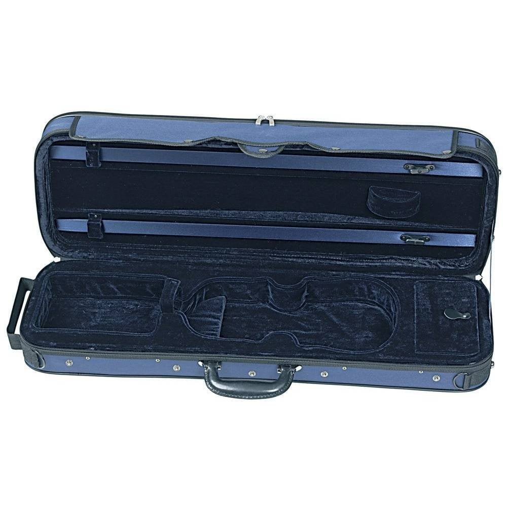 GEWA PURE CVA04 15.5" Viola Case - Ultra-Rigid Foam Shell - Dark Blue ...