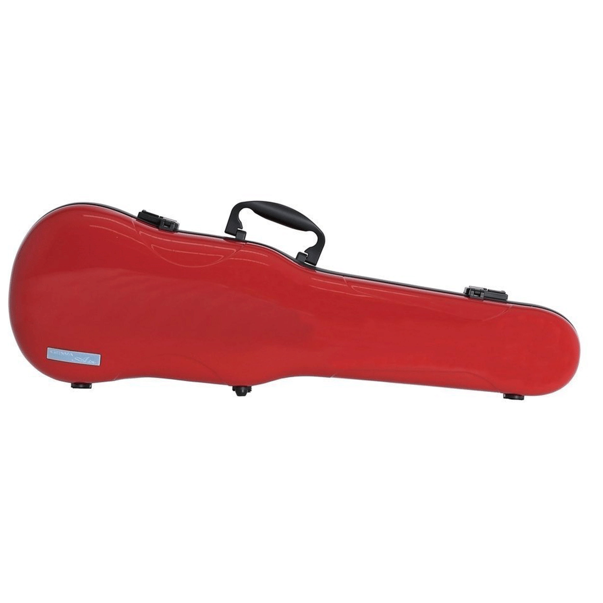 GEWA Air 1.7 4/4 Shaped Red Violin Case w/ Thermoplast Shell & Velour ...