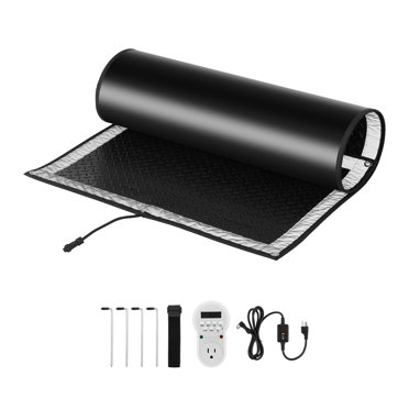 5PCS Rubber Snow Melting Walkway Mat with Power Cord, Snow & Ice ...