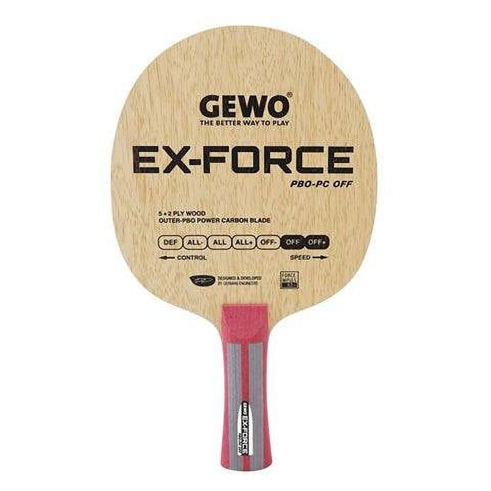 GEWO Ex Force PBO-PC Offensive Plus Table Tennis Blade - Walmart.com