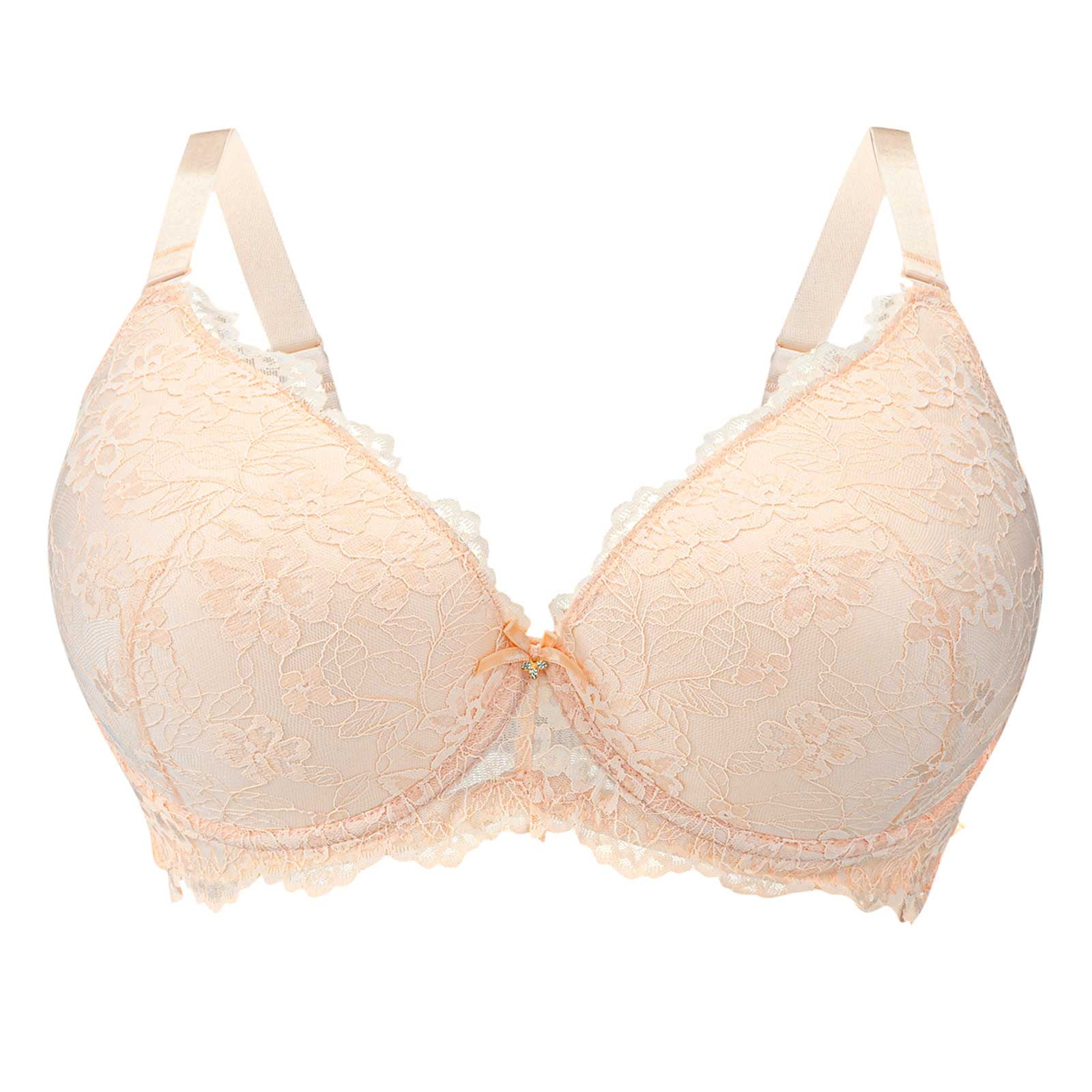 GEWSEY Push Up Bras for Women Add 2 Cups Sexy Lace Cleavage Extra ...