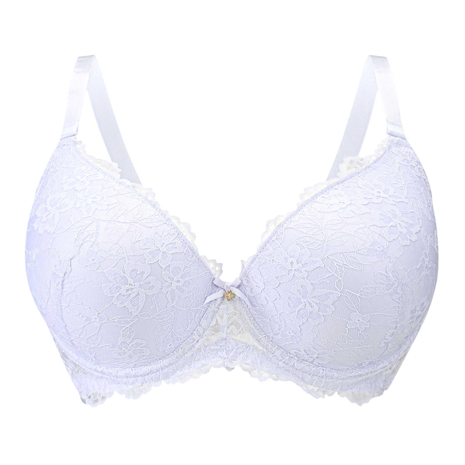GEWSEY Push Up Bras for Women Add 2 Cups Sexy Lace Cleavage Extra ...