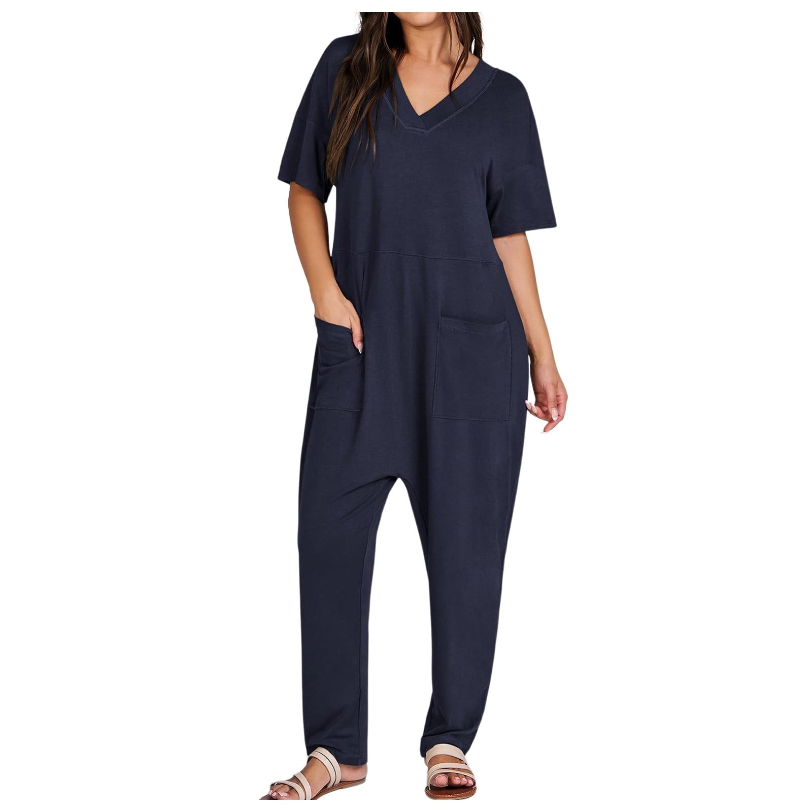 GEWSEY Rompers for Women Workout Seamless Jumpsuit Yoga Ribbed Bodycon ...