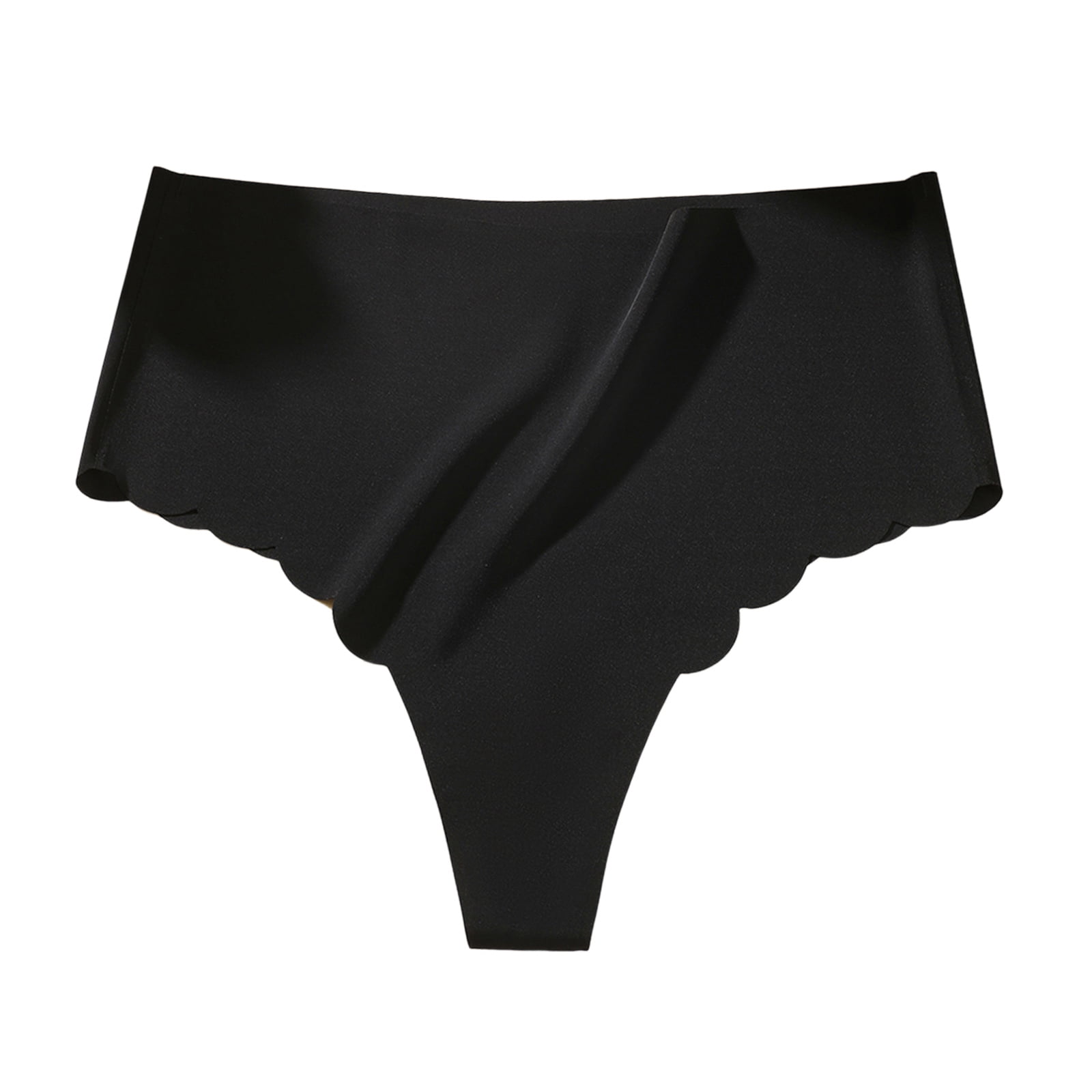 GEWSEY Seamless High Waisted Underwear for Women Cheeky Underwear Wave ...