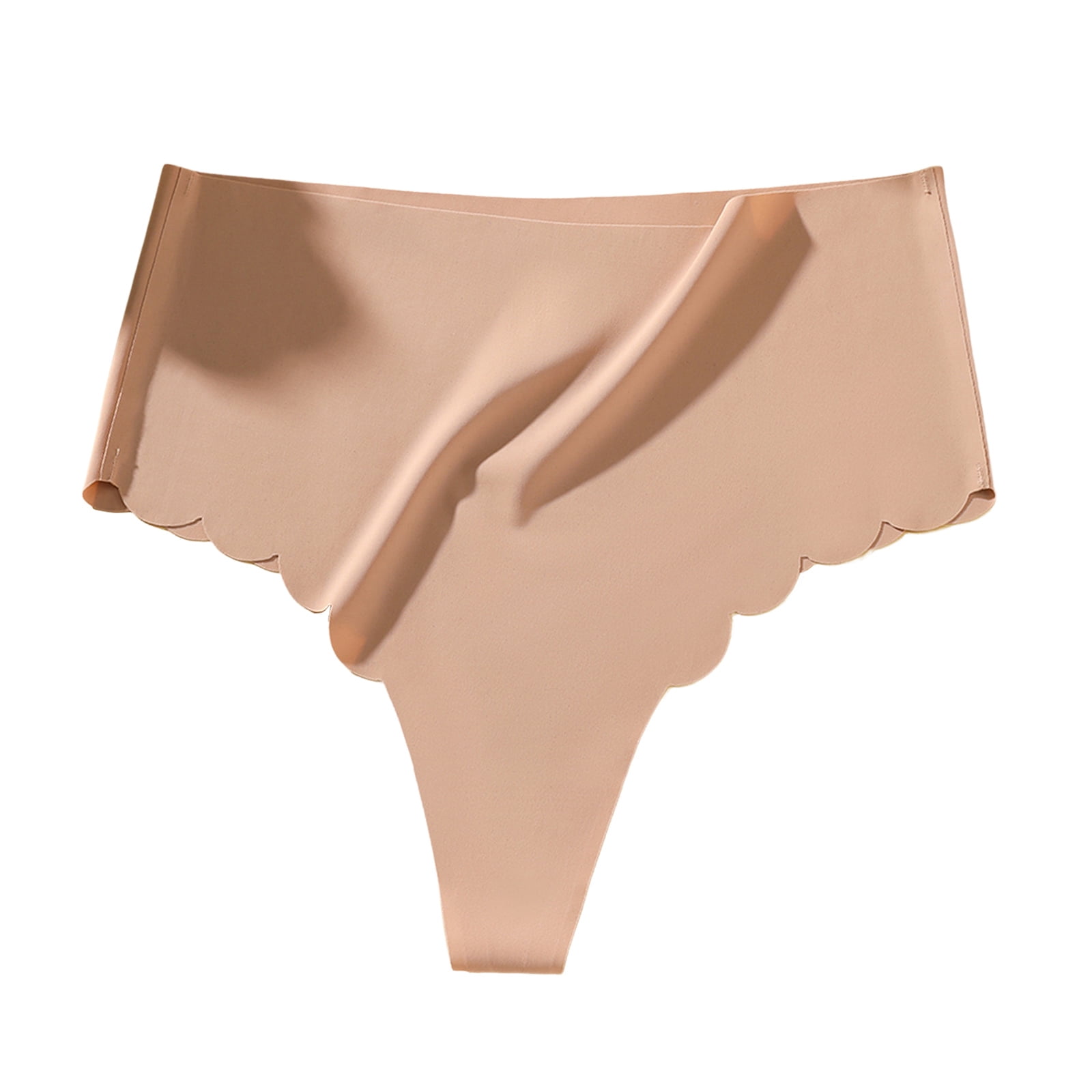 GEWSEY Seamless High Waisted Underwear for Women Cheeky Underwear Wave ...