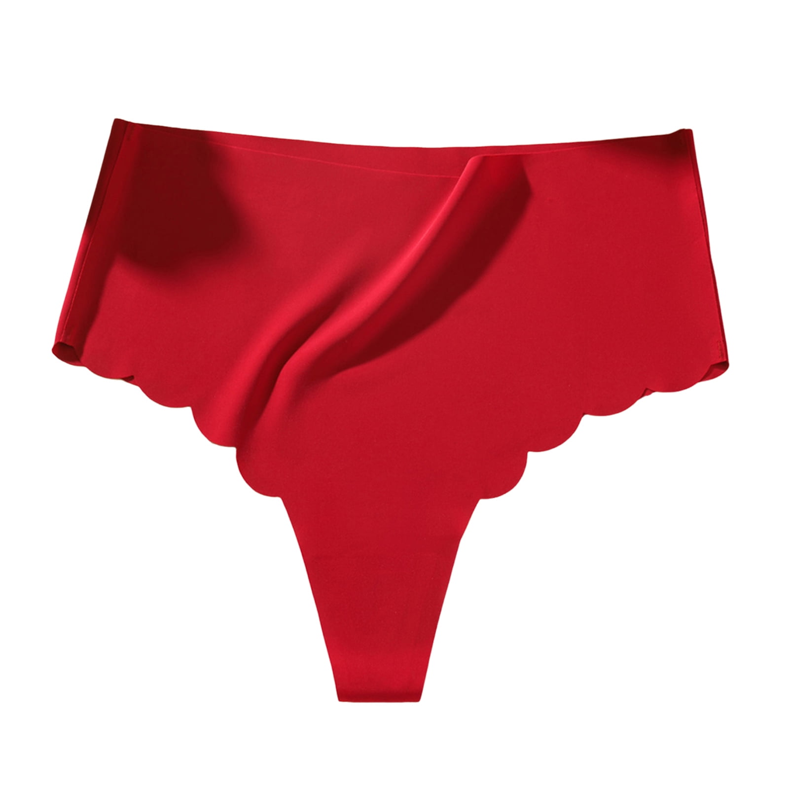 GEWSEY Seamless High Waisted Underwear for Women Cheeky Underwear Wave ...