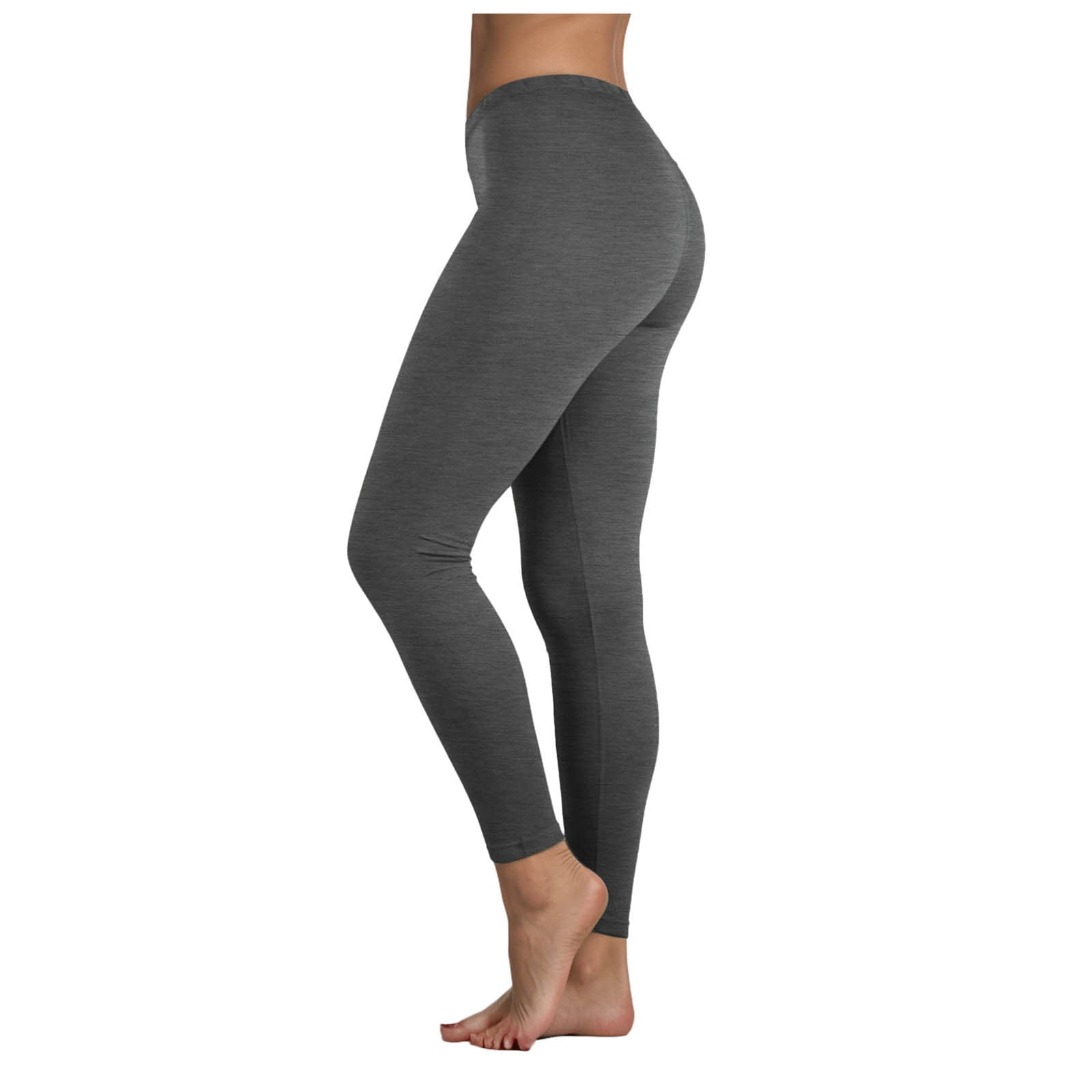 GEWSEY Soft Leggings for Women Tummy Control Plus Size Gym Workout High ...