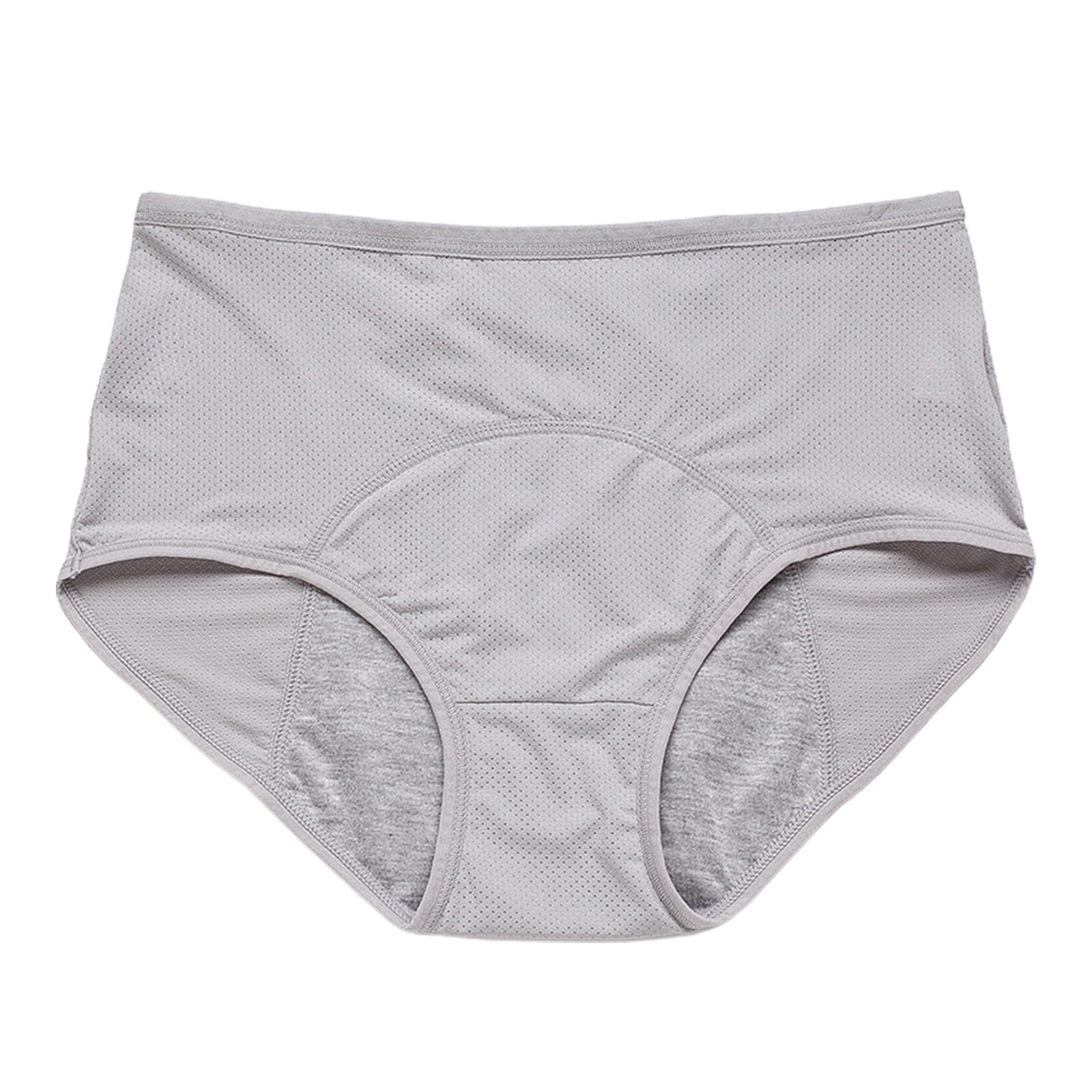 GEWSEY Women's Plus Size Cotton Underwear Solid Color Ladies Panties ...