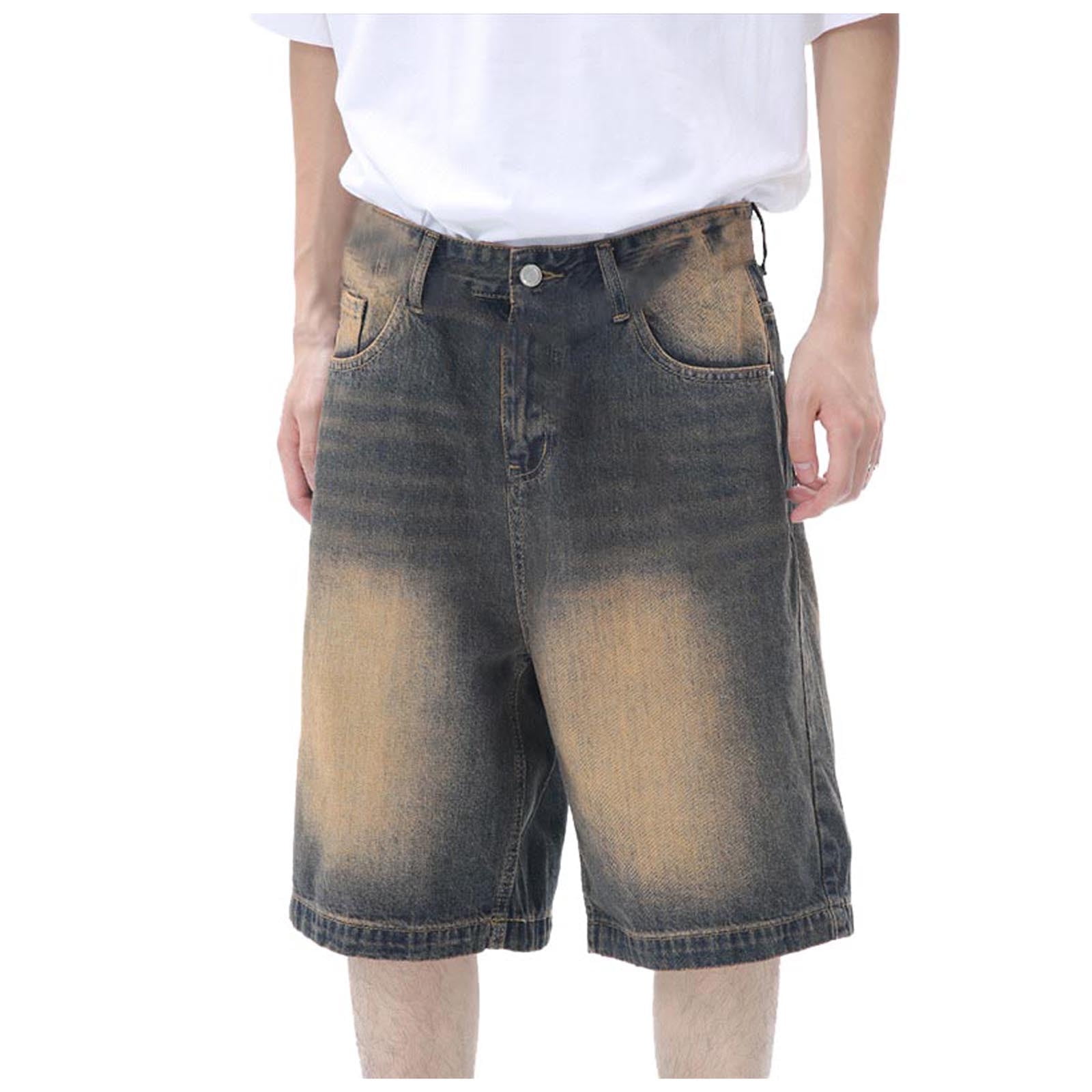 GEWSEY Womens Jorts Jean Baggy Shorts Casual 2025 Summer Trendy Wide ...