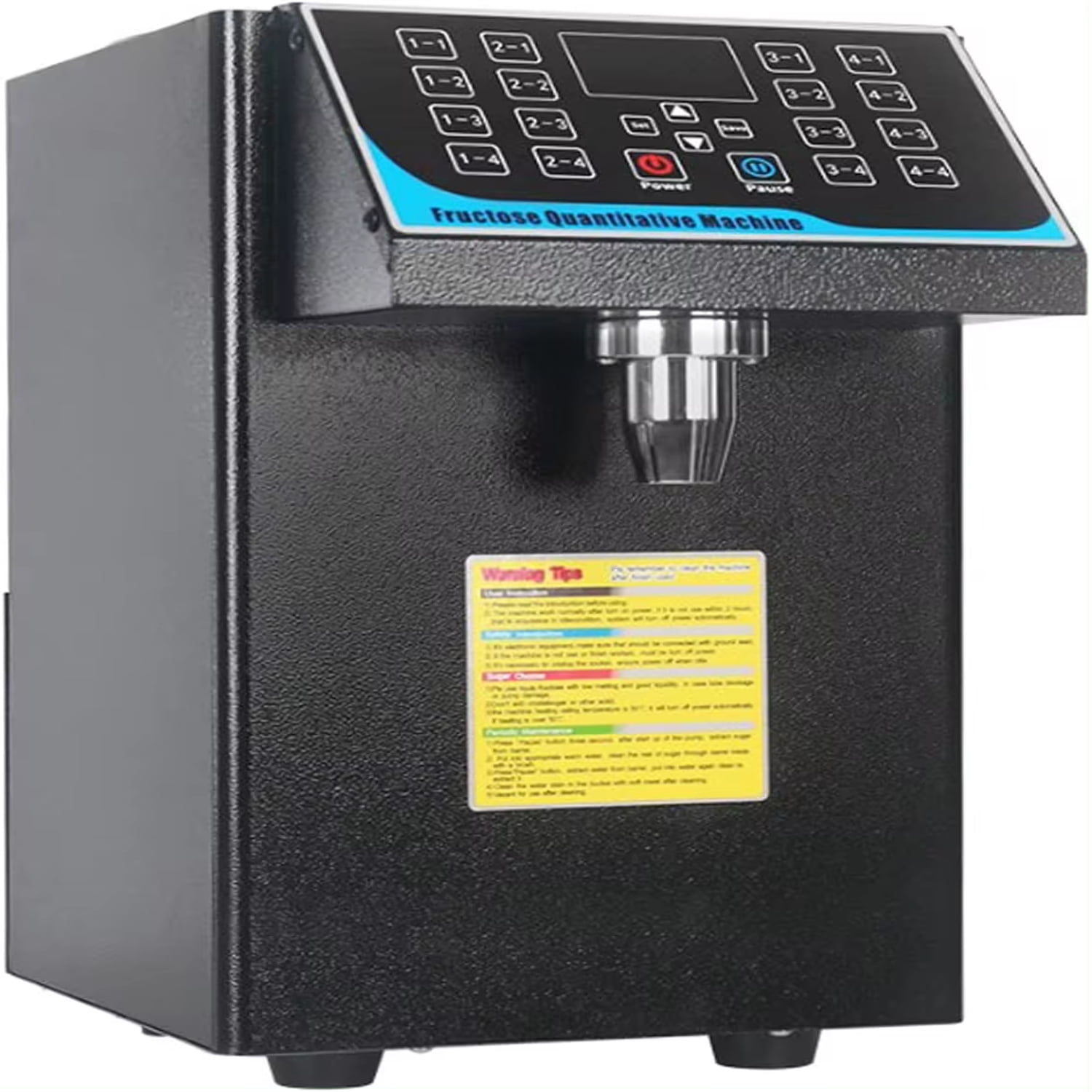 GEWUSH Automatic Fructose Dispenser Syrup Dispenser Fructose Machine ...