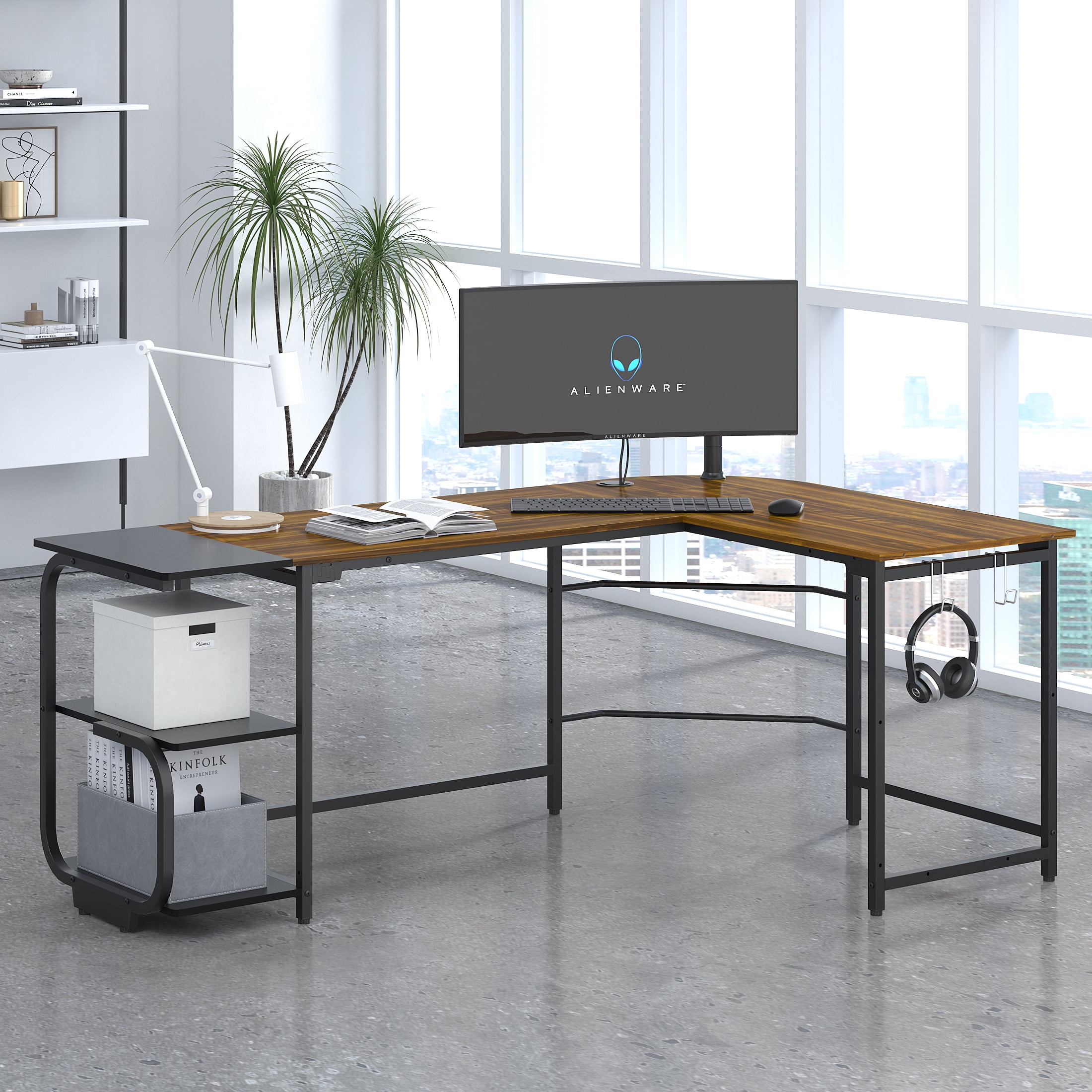 70 inch desk with storage store