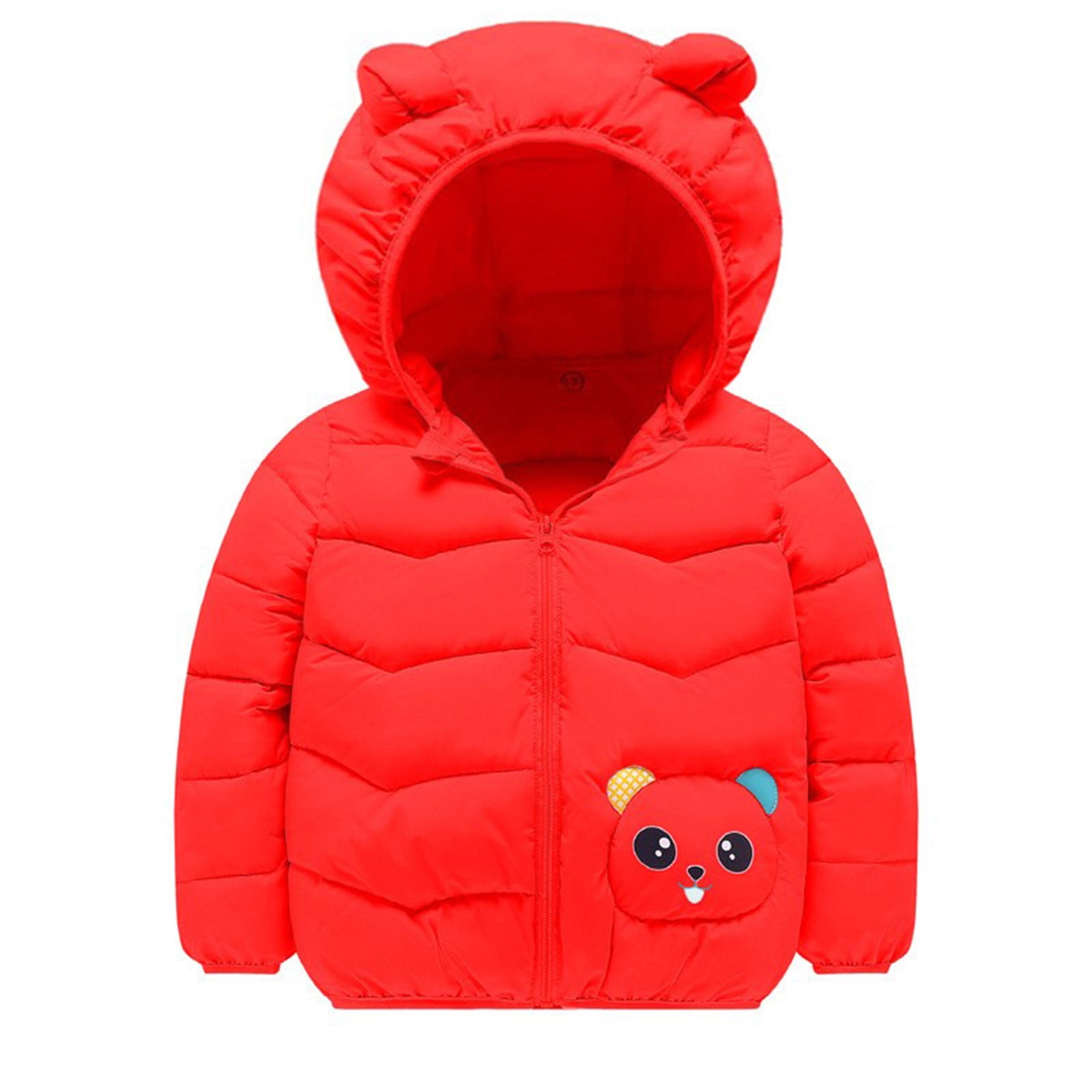 GEZHEN Children's Light Paragraph down Cotton Jacket Cartoon Panda ...