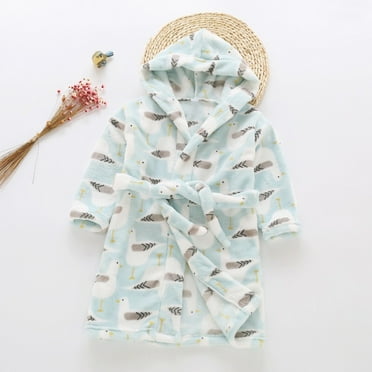Bluey & Bingo Minky Fleece Bathrobe for Toddler Boys & Girls, Character ...