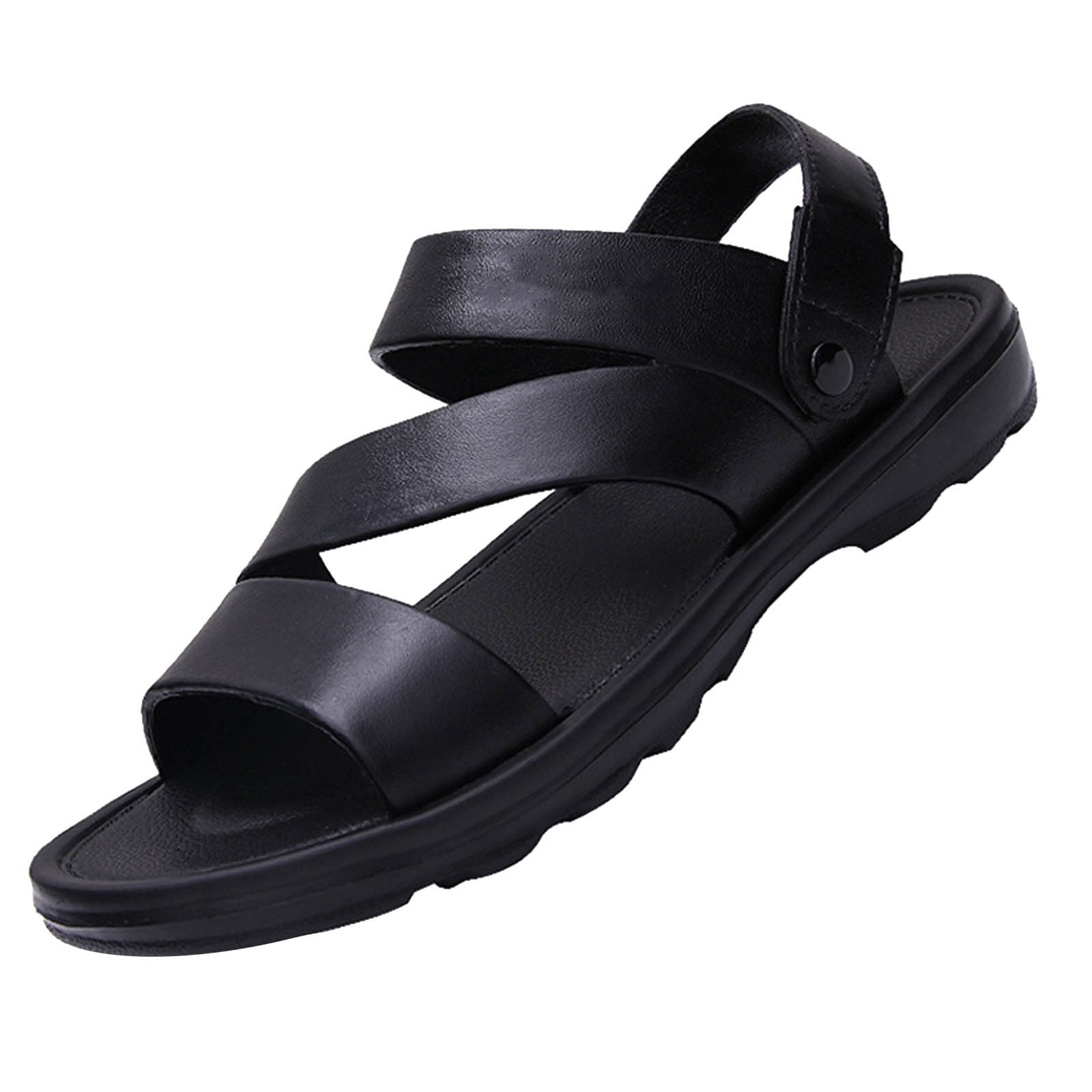 GEZHEN Men's Comfy Open-Toe Soft Soled Sandals Sandals Sports Summer ...