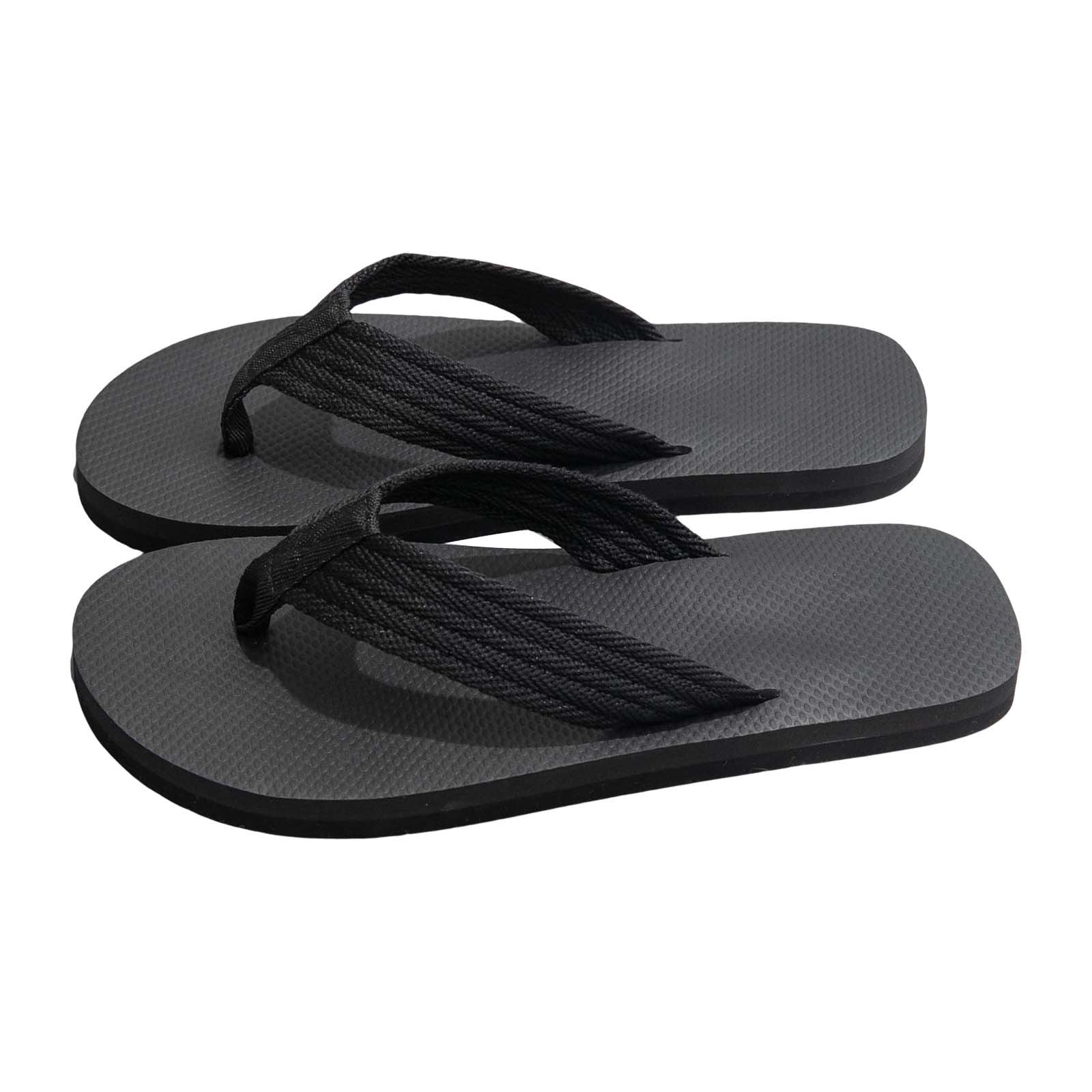 GEZHEN Men's Comfy Open-Toe Soft Soled Sandals Summer Beach Shoes ...