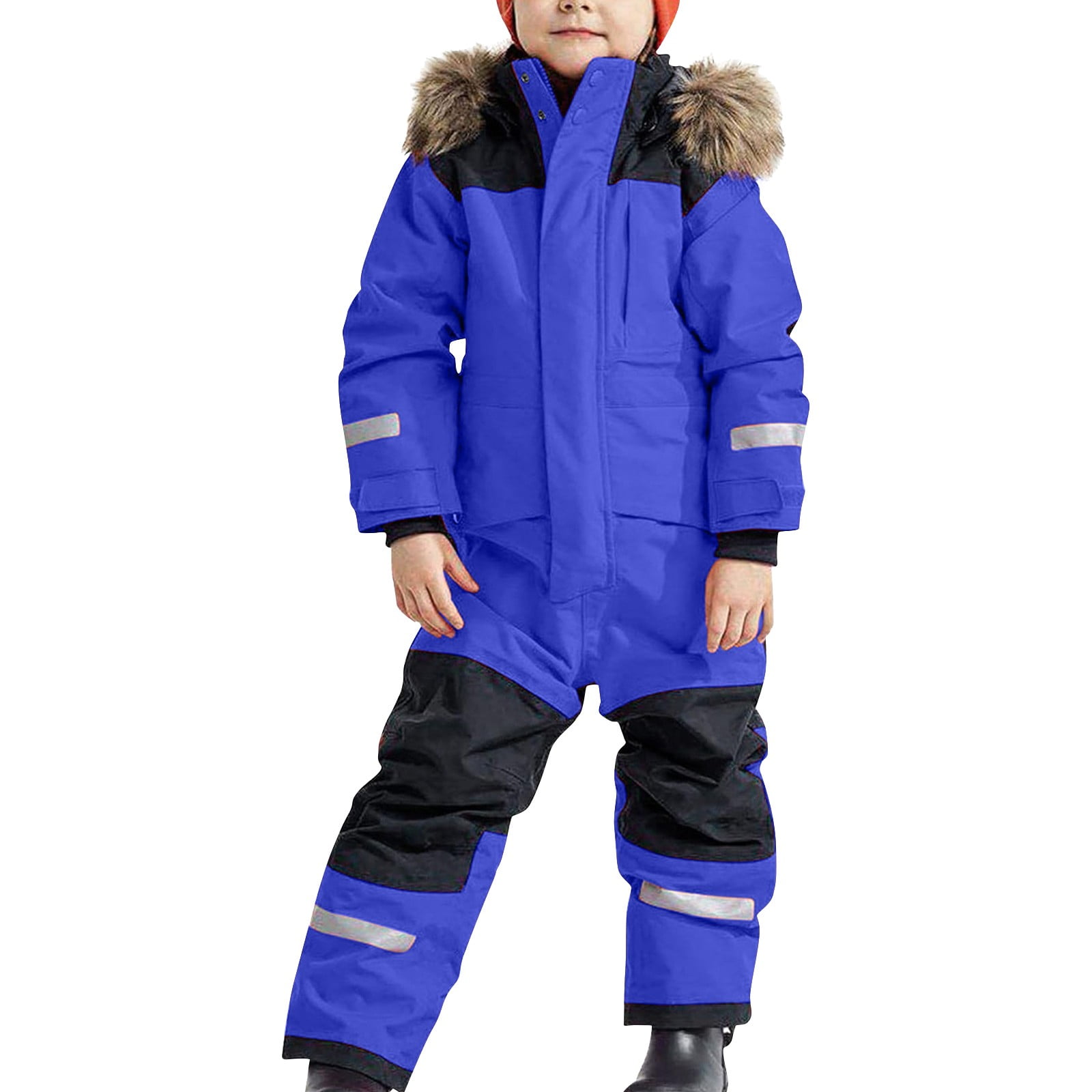 GEZHEN Snowsuit Children's Boys Ski Suit Thermal Ski Overall Winter ...