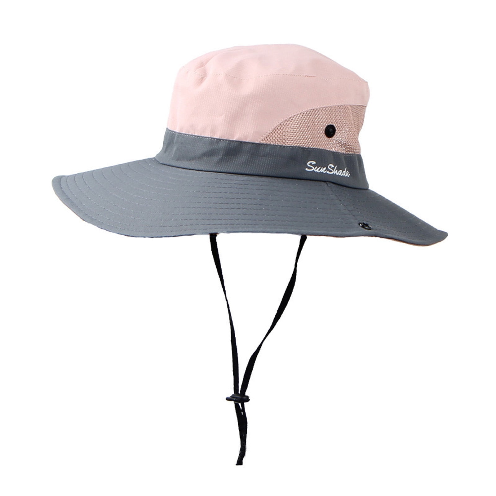 GEZHEN Summer Fall Womens Wide Sun Hats Cooling Mesh Ponytail Hole Cap ...