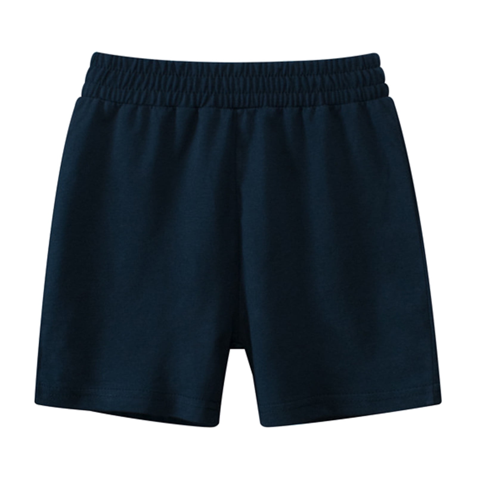 GEZHEN Summer Toddler Boys Shorts Solid Color Elastic Waist Shorts ...
