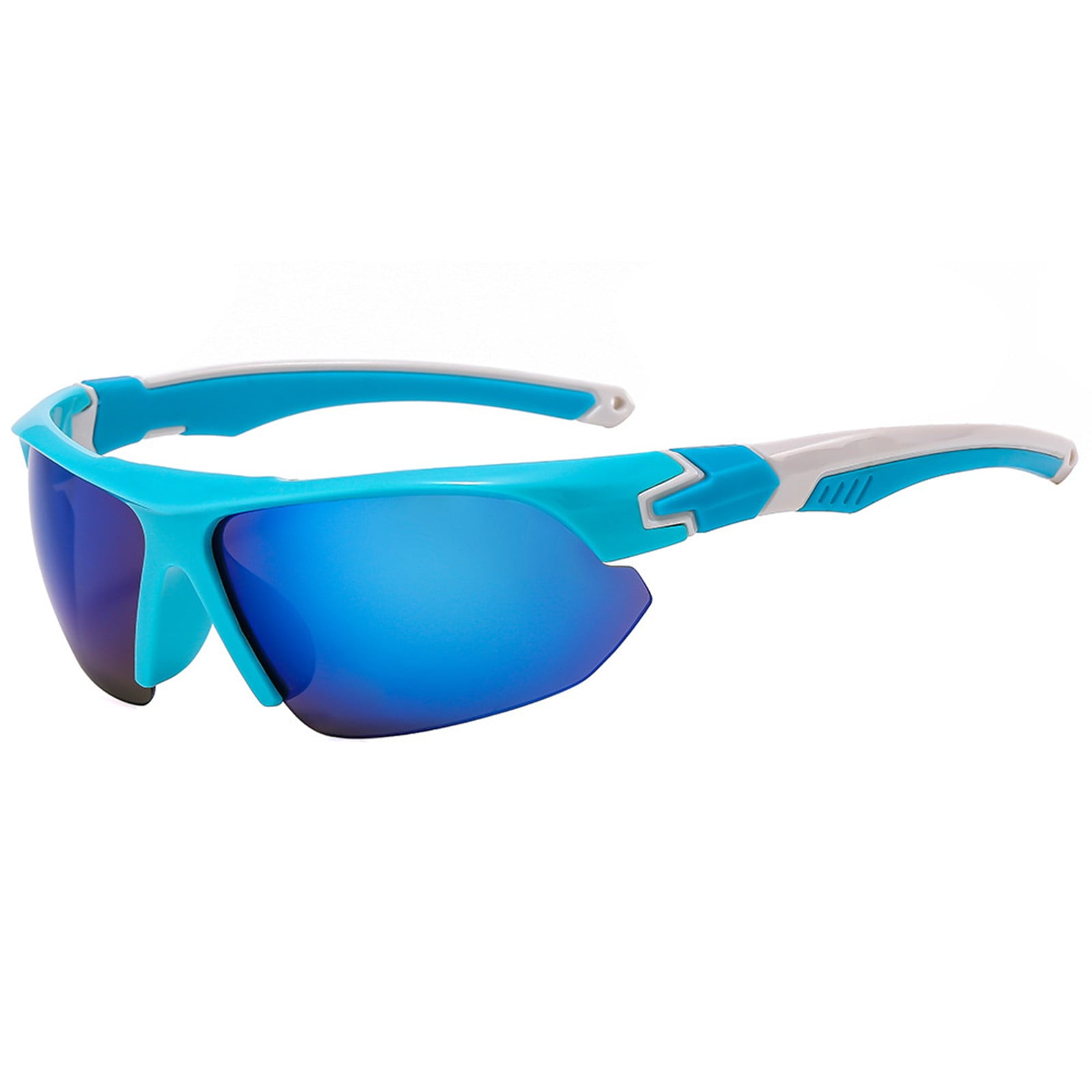 GEZHEN Trendy Half Frame Riding Running Windproof Sunglasses Outdoor ...