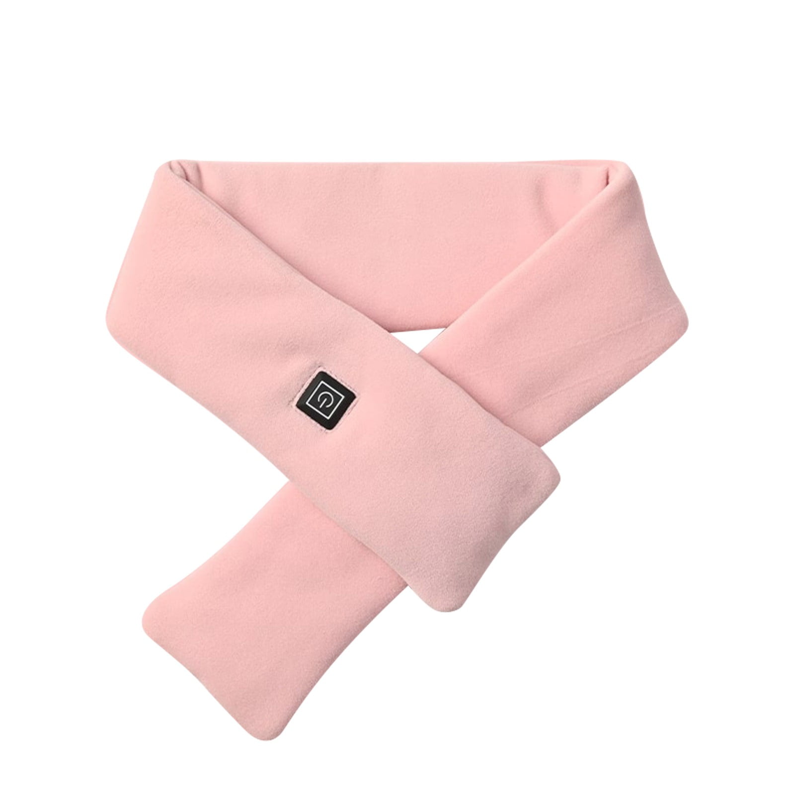 GEZHEN Winter Cold Proof Couple Solid Scarf Usb Charging Heating Warm ...