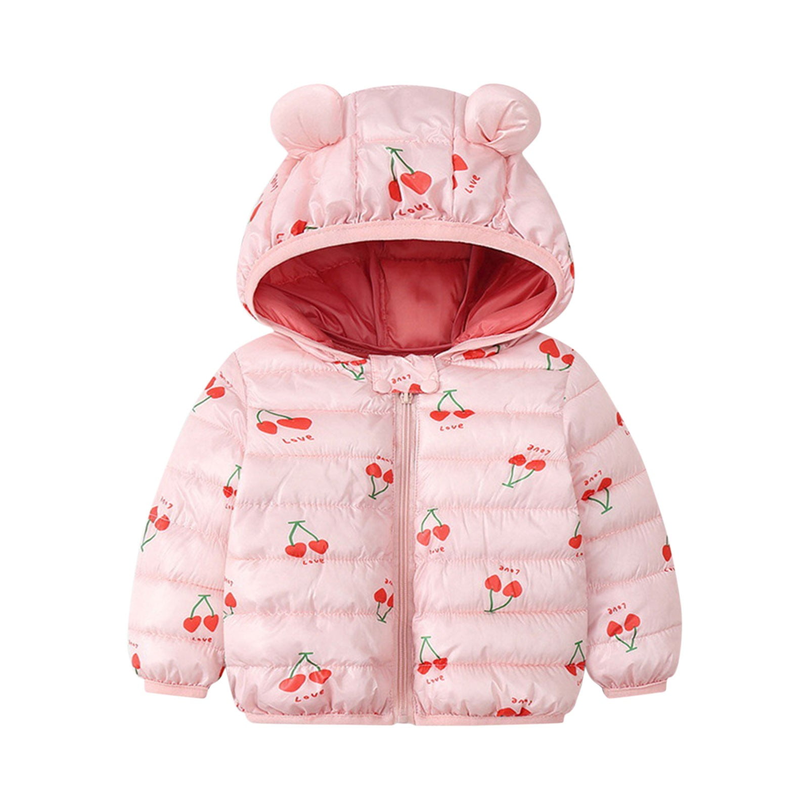 GEZHEN Winter and Fall Toddler Girls Long Sleeve Windproof Coat Jacket ...