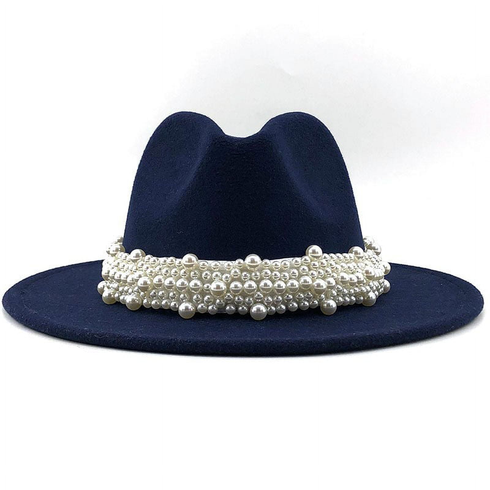 GEZHEN Women's Large Brim Cowboy Hat Western Hat Women's Large Brim ...