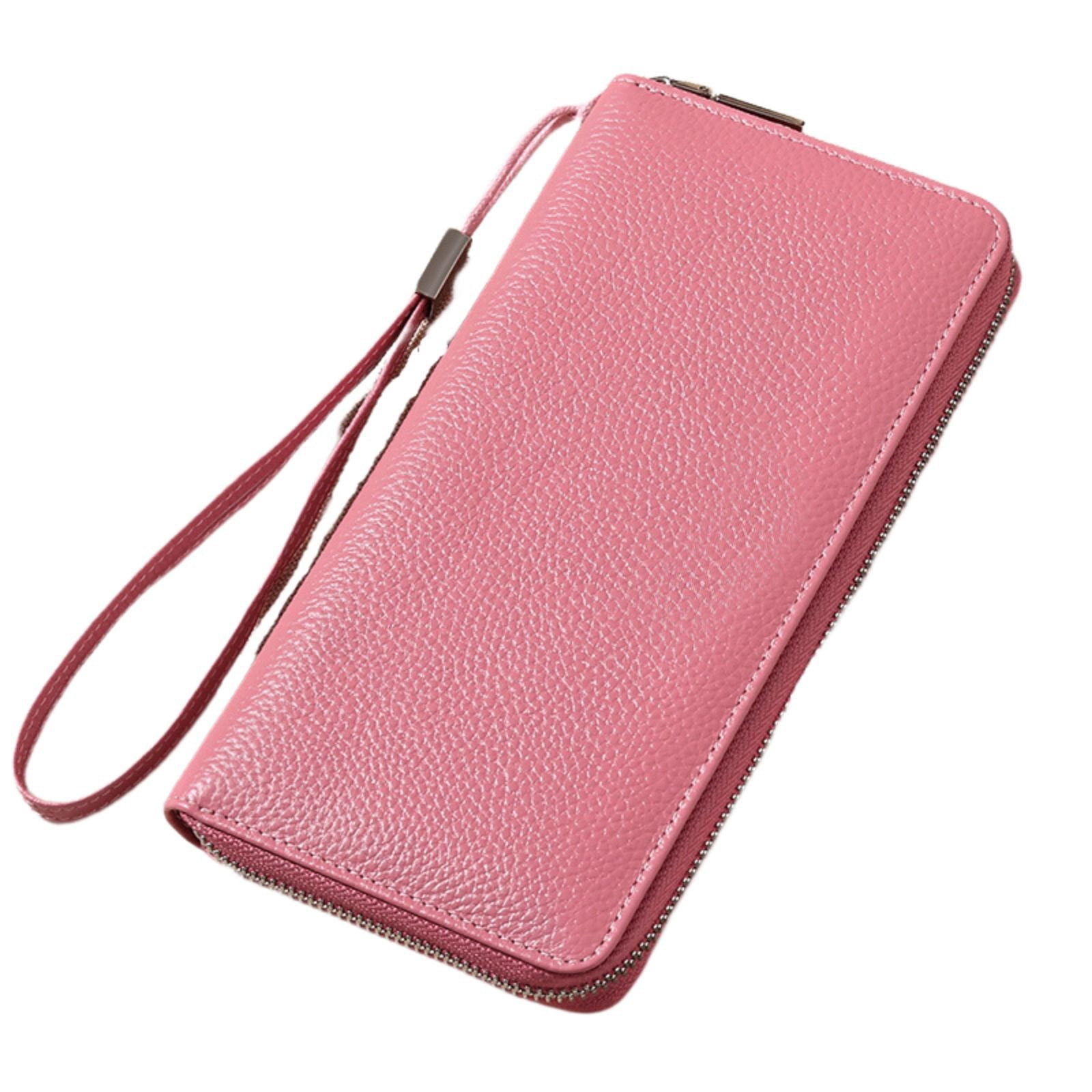 GEZHEN Women's Large Capacity Long Wallet Women Leather Wallets Id ...