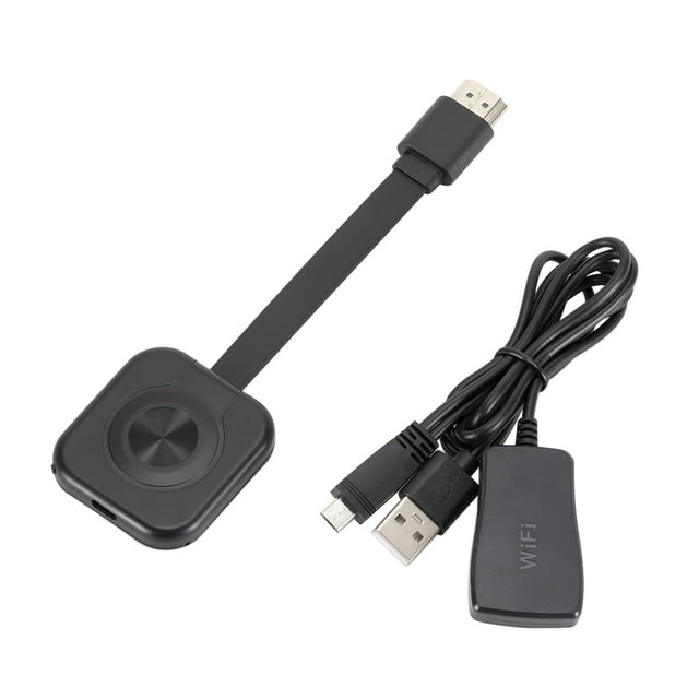 GEjnmdty Wireless WiFi Screen Share Adapter HDMI-compatible Display ...