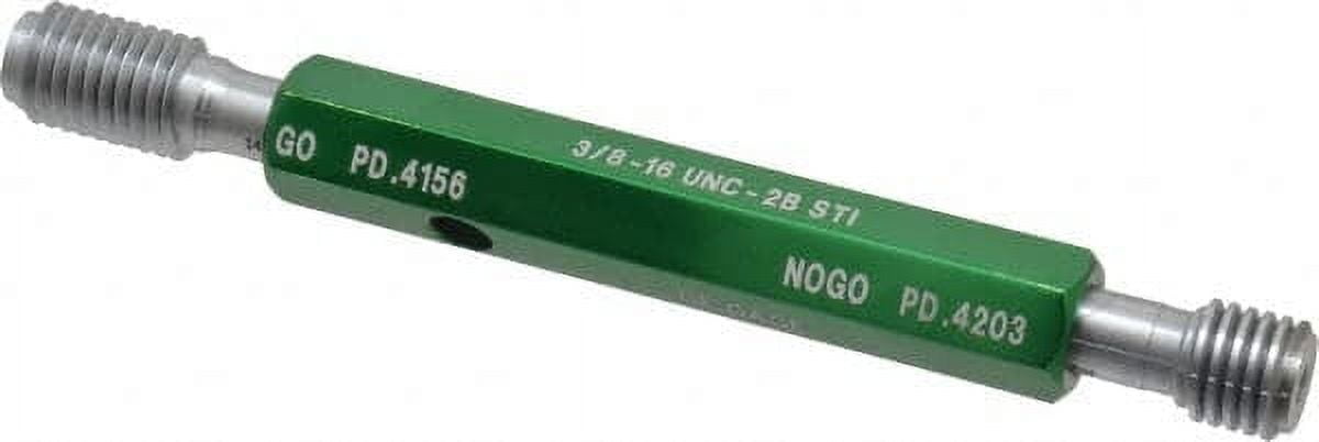 GF Gage 3/8-16 Thread, Steel, Screw Thread Insert (STI) Class 2B, Plug ...