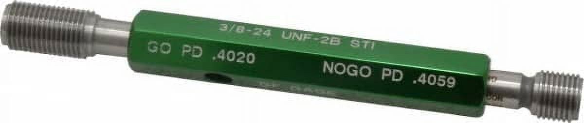 GF Gage 3/8-24 Thread, Steel, Screw Thread Insert (STI) Class 2B, Plug ...