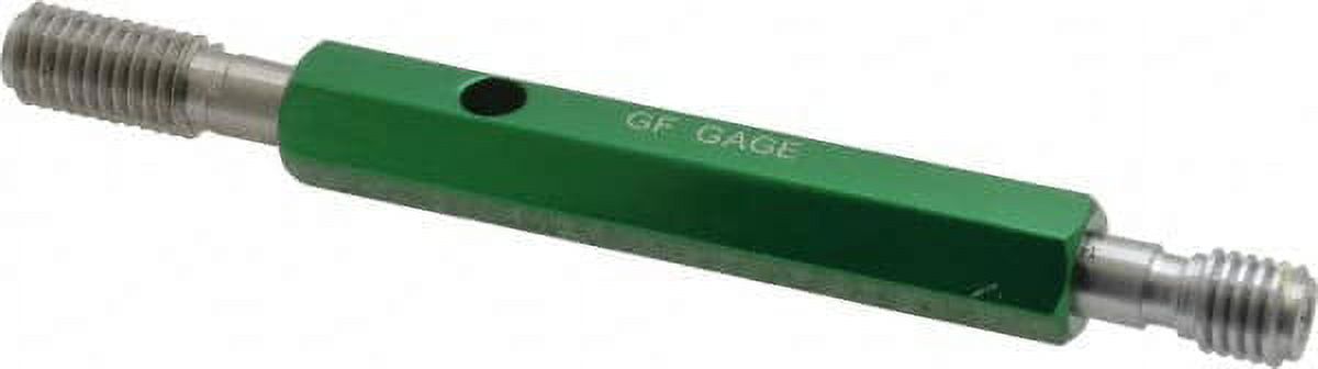 GF Gage M10x1.50, Class 6H, Double End Plug Thread Go/No Go Gage Hardened Tool Steel, Size 2 ...