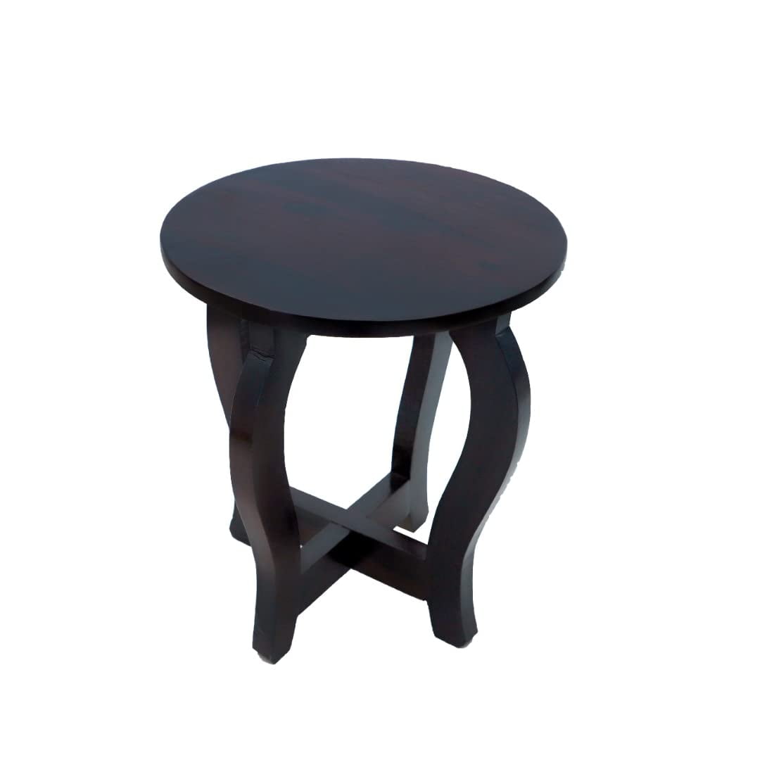 GF HOUSE Gayatri Furniture Sheesham Wood Round Shape Side Table for ...