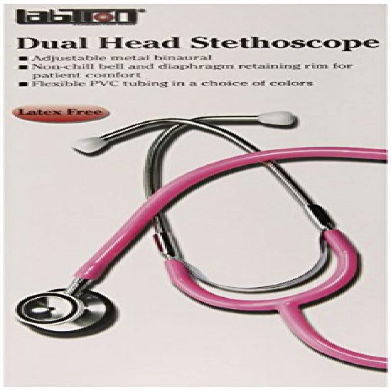 WH - Dual Stethoscope Pink 400P - EACH - Walmart.com