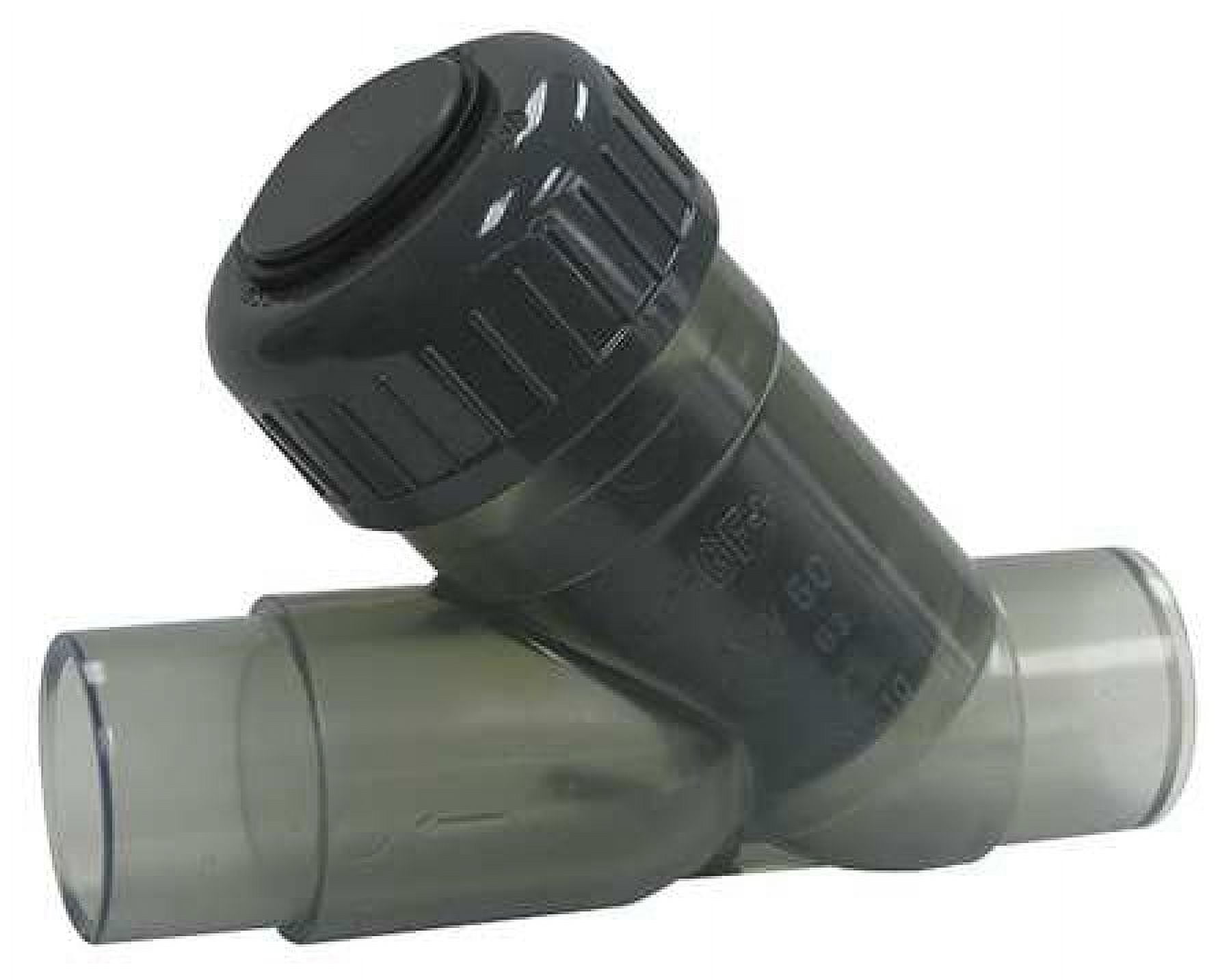 GF PIPING SYSTEMS 192304007 3/4" Spigot PVC Y Check Valve - Walmart.com