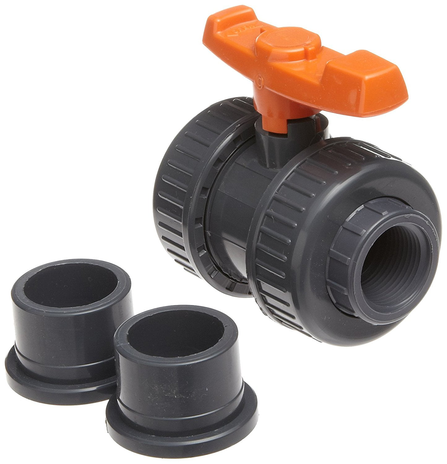 GF Piping Systems PVC True Union Ball Valve with Full Port, Two Piece ...