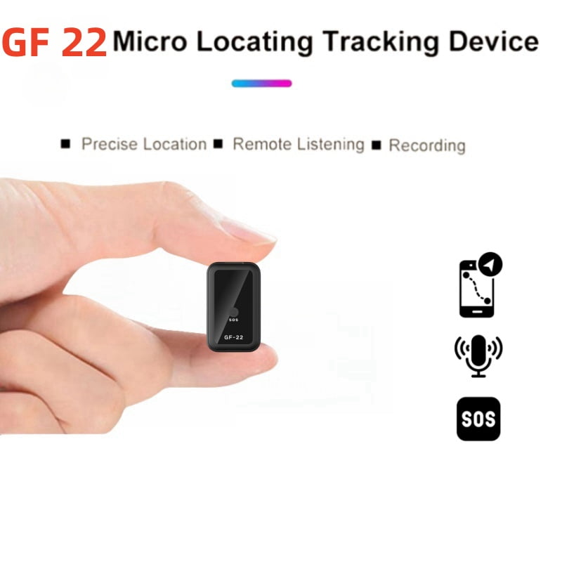 GF22 GPS tracker and precise positioning APP for voice monitoring and audio recording. Magnetic ...