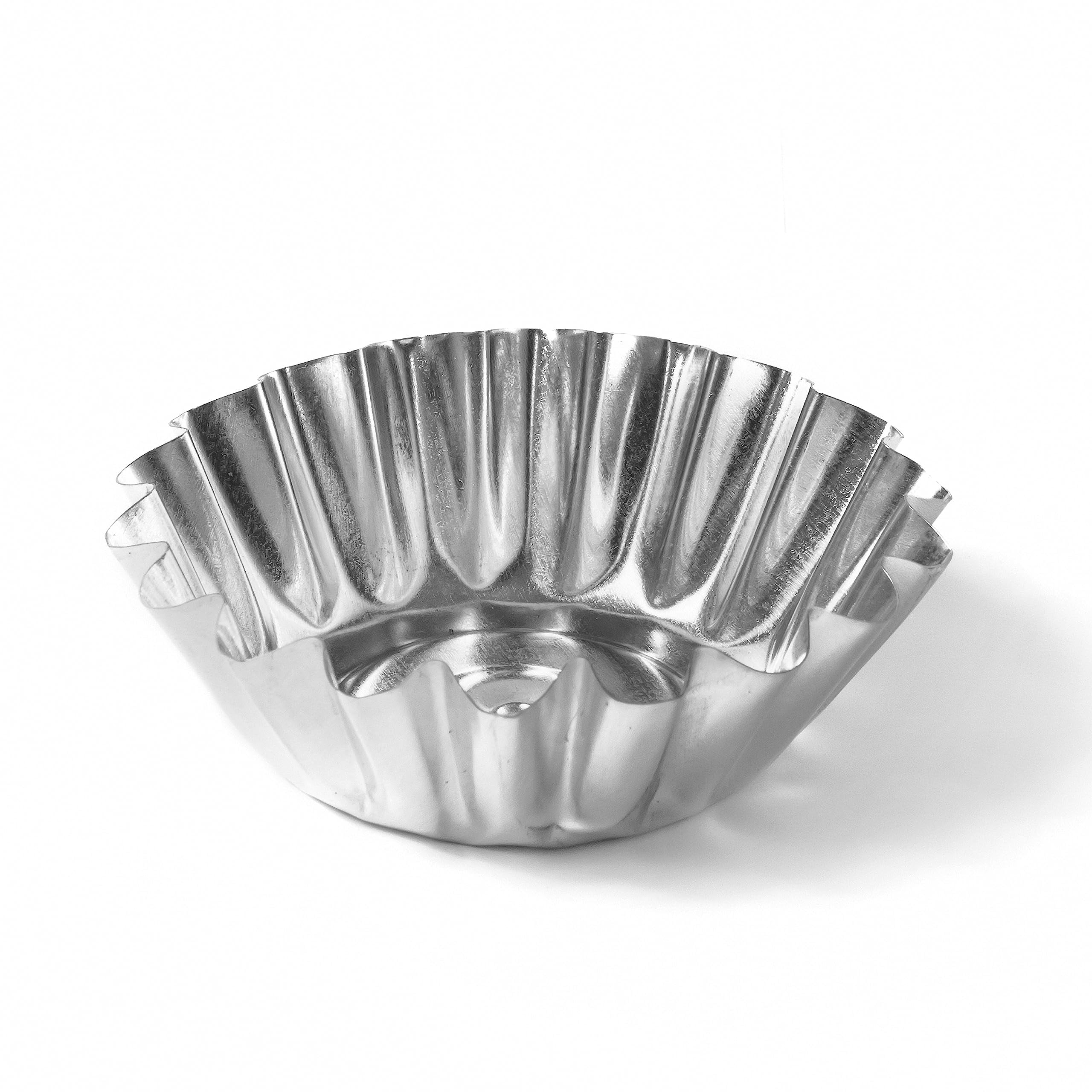 GFCAS-Metal Baking Muffin Cups 2.36 Inch - Reusable Mini Tart Tins for ...