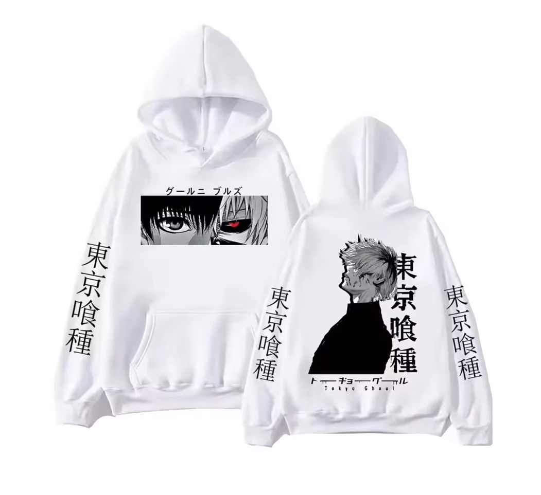 GFGSZTAFB Anime Tokyo Ghoul Clothing Ken Kaneki Graphic Print Long ...