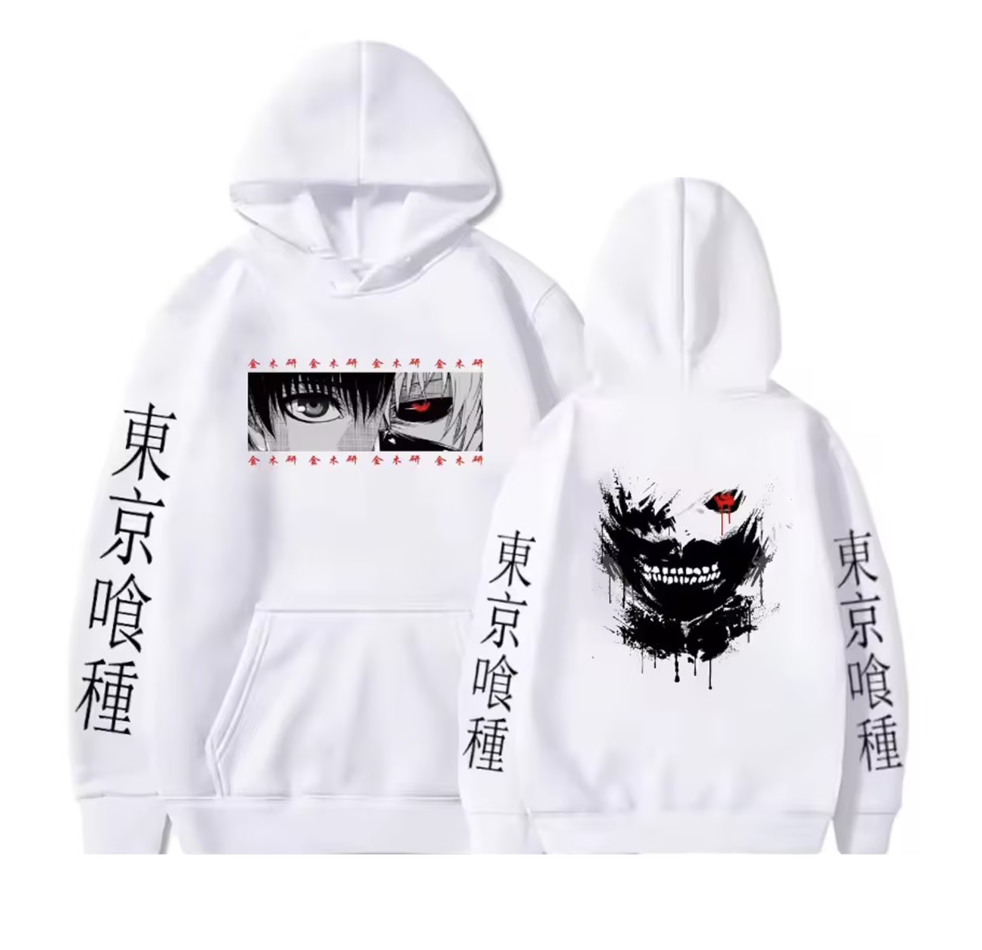 GFGSZTAFB Anime Tokyo Ghoul Clothing Ken Kaneki Graphic Print Long ...