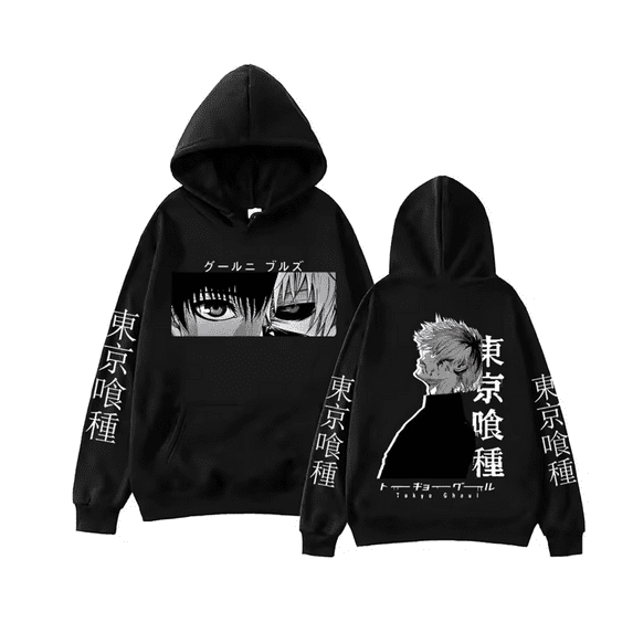 GFGSZTAFB Anime Tokyo Ghoul Clothing Ken Kaneki Graphic Print Long ...