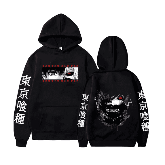 GFGSZTAFB Anime Tokyo Ghoul Clothing Ken Kaneki Graphic Print Long ...